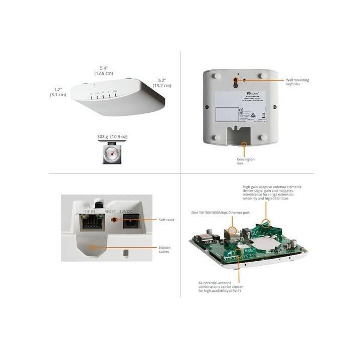 Ruckus R320 Indoor 802.11ac Wave 2 2x2:2 Wi-Fi Access Point, Computers ...