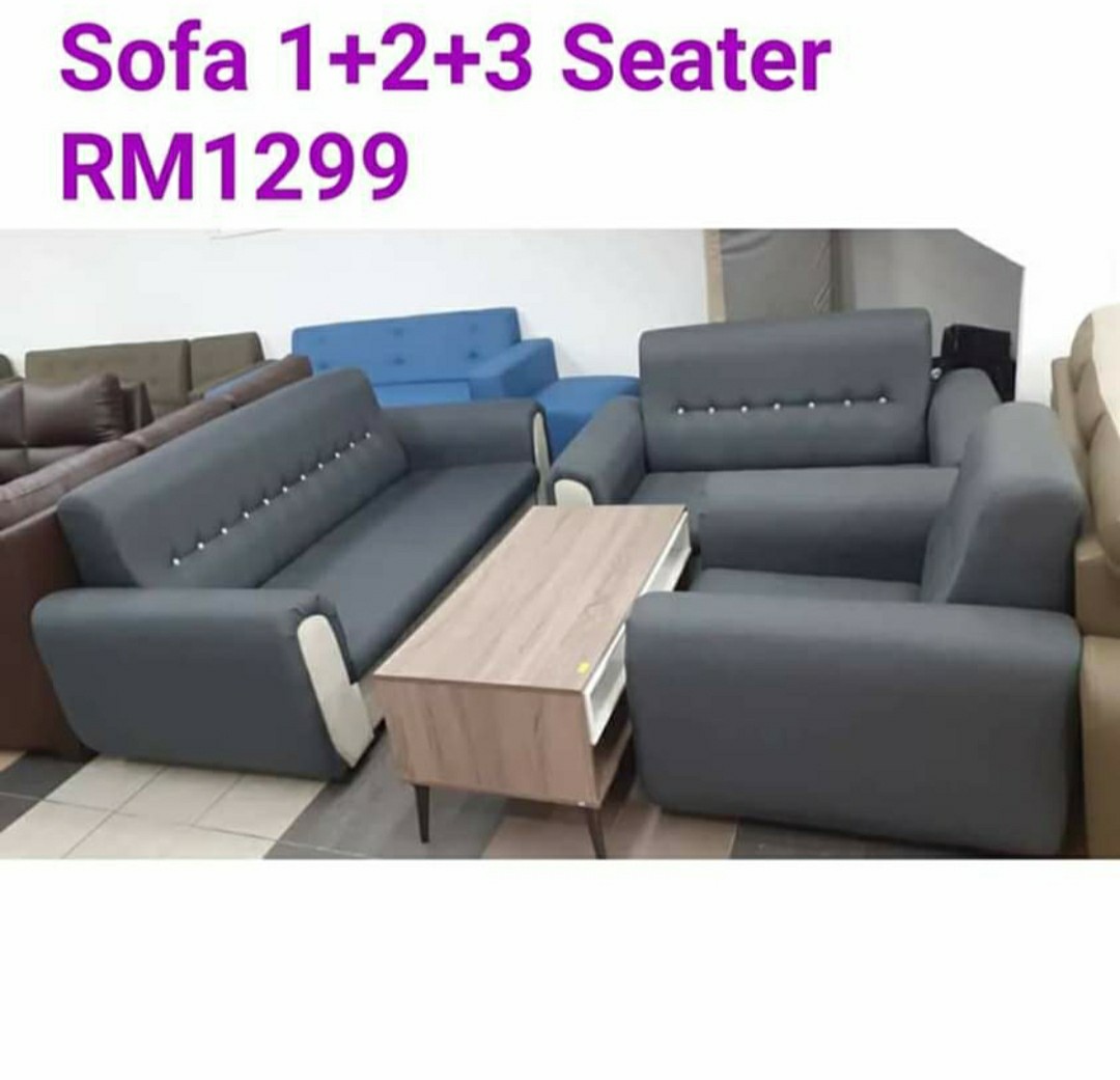 SOFA FULL SET, Furniture & Home Living, Furniture, Sofas on Carousell