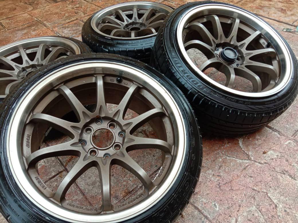 Sport Rim CE28 17X9JJ, Auto Accessories on Carousell