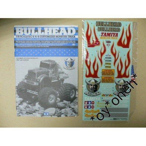 TAMIYA 58089 1/10 BULLHEAD R/C 4X4X4 CUSTOMIZED MONSTER TRUCK MODEL KIT ...