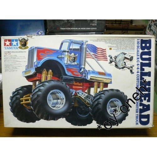 TAMIYA 58089 1/10 BULLHEAD R/C 4X4X4 CUSTOMIZED MONSTER TRUCK MODEL KIT ...