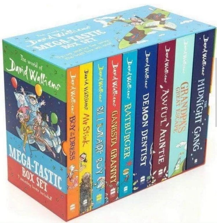 The World of David Williams Mega-Tastic Box (Set of 9 Books), Books ...