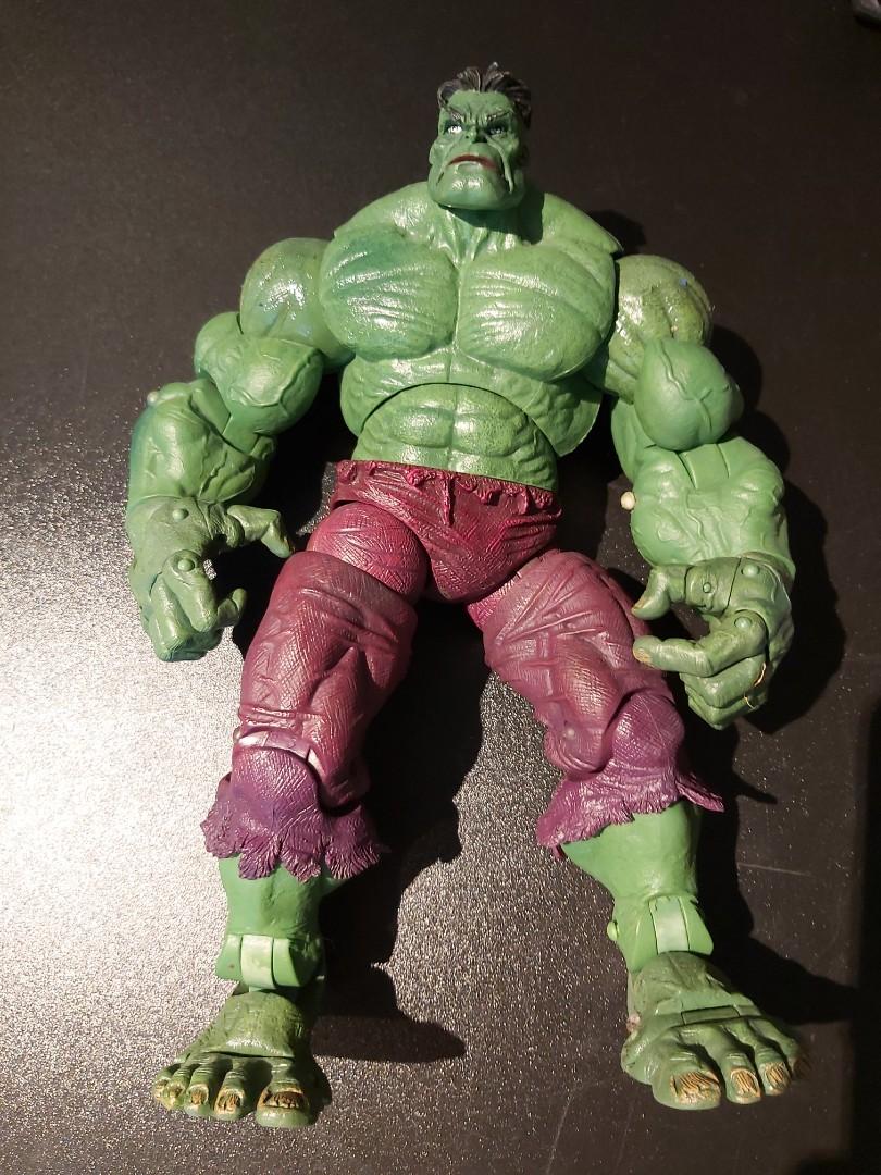 Toy Biz Marvel Legends Icons Incredible Hulk. Marvel Universe Avengers ...