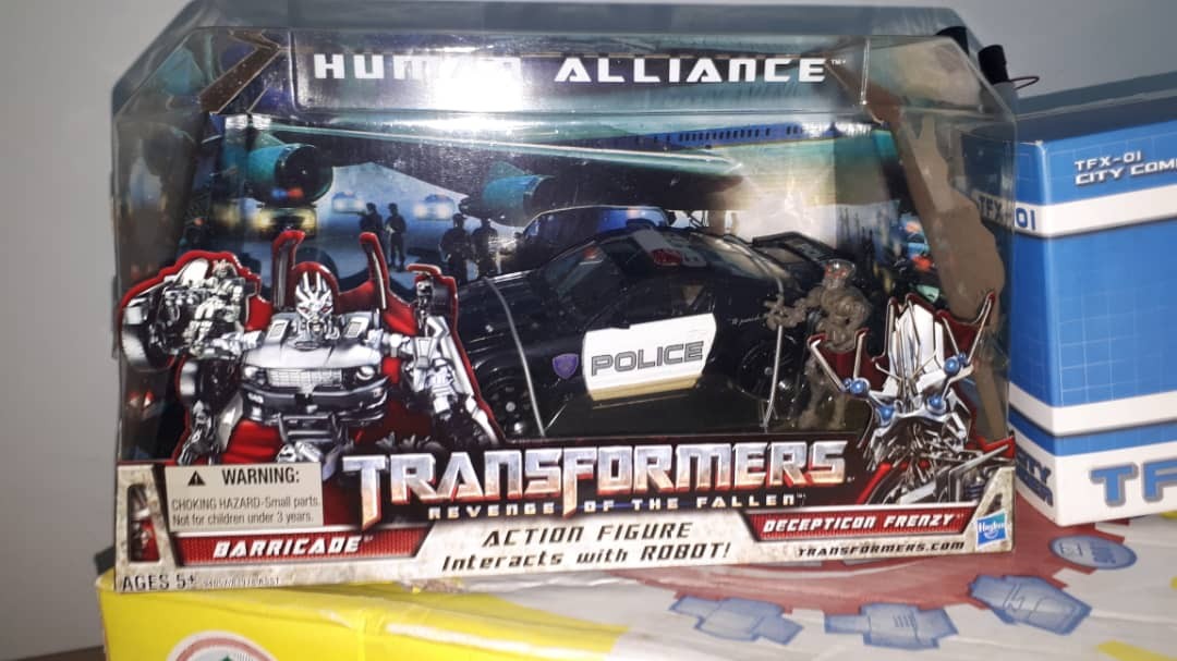 Transformers Human Alliance Barricade, Hobbies & Toys, Collectibles ...