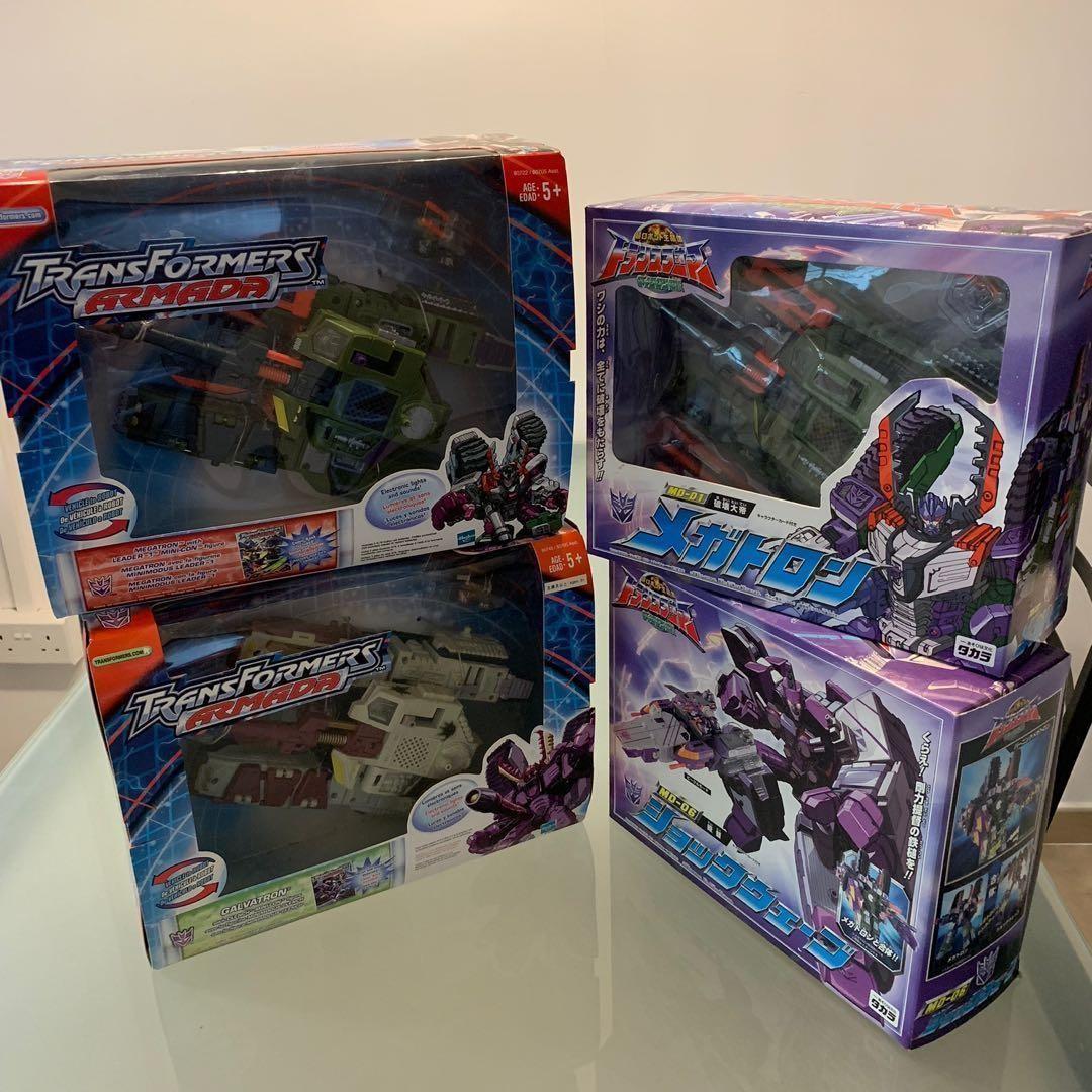 Transformers Megatron G2 And Armada Tidal Wave Takara New Hobbies And Toys Collectibles
