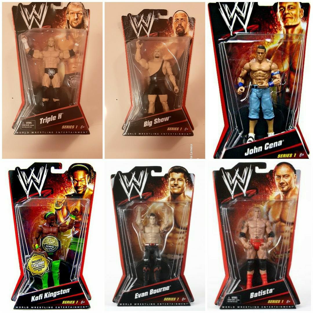 WWE Basic Figure Series 1 (CMM-FIG), Hobbies & Toys, Toys & Games on ...