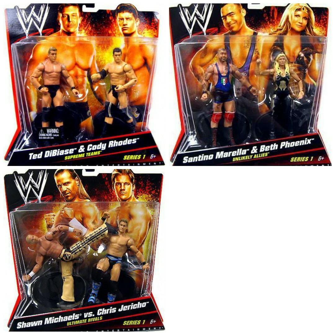 WWE Battle Pack Series 1 (CMM-FIG), Hobbies & Toys, Collectibles & Memorabilia, Fan Merchandise ...