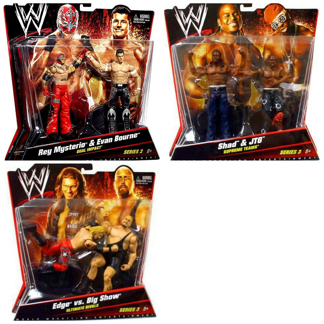WWE Battle Pack Series 3 (CMM-FIG), Hobbies & Toys, Collectibles ...