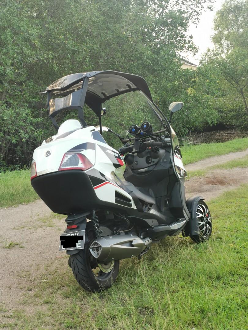 Adiva 300, AD3, 300cc, 3 wheeler scooter, Motorcycles, Motorcycles for ...