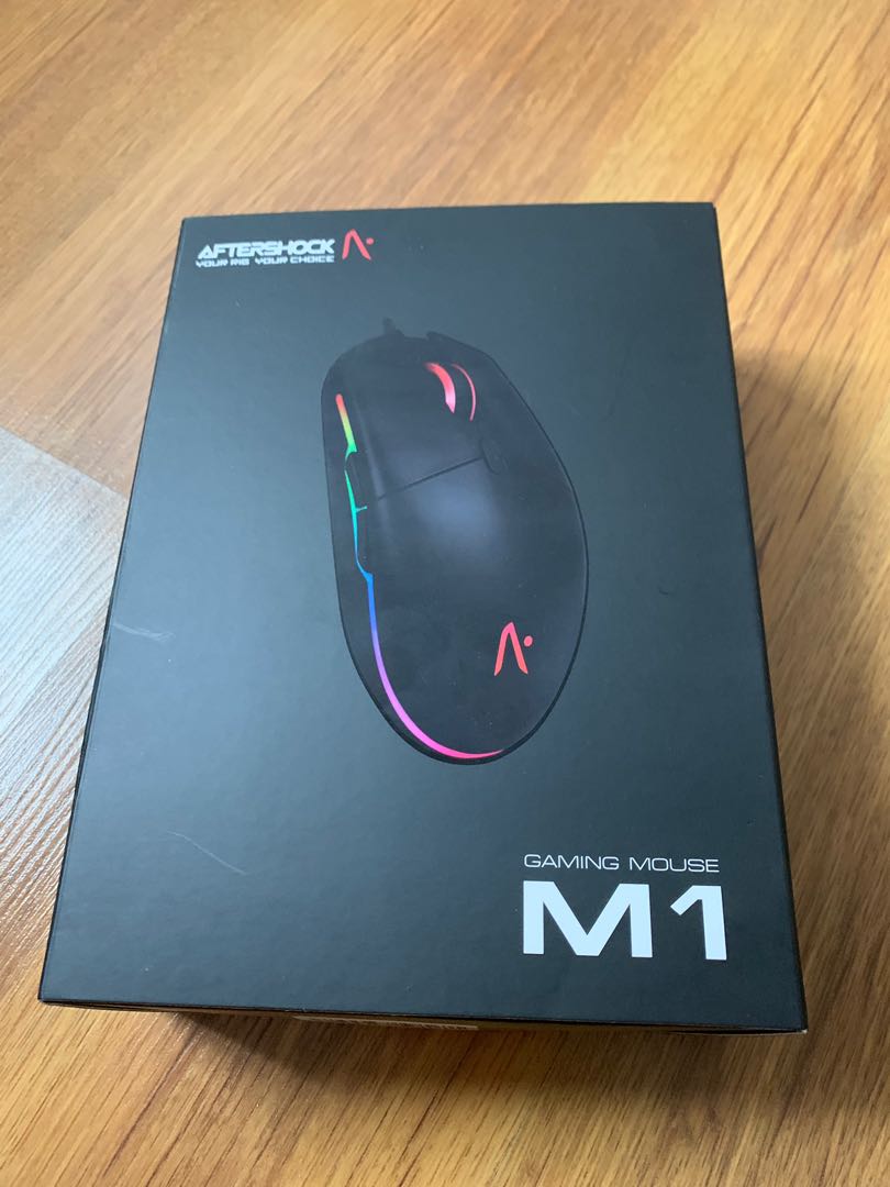 Aftershock gaming mouse M1, Computers & Tech, Parts & Accessories ...