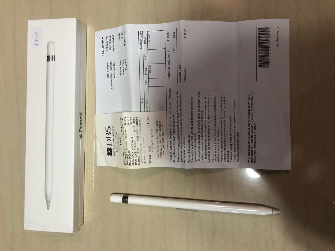 Apple Pencil gen 1, Computers & Tech, Parts & Accessories, Other ...