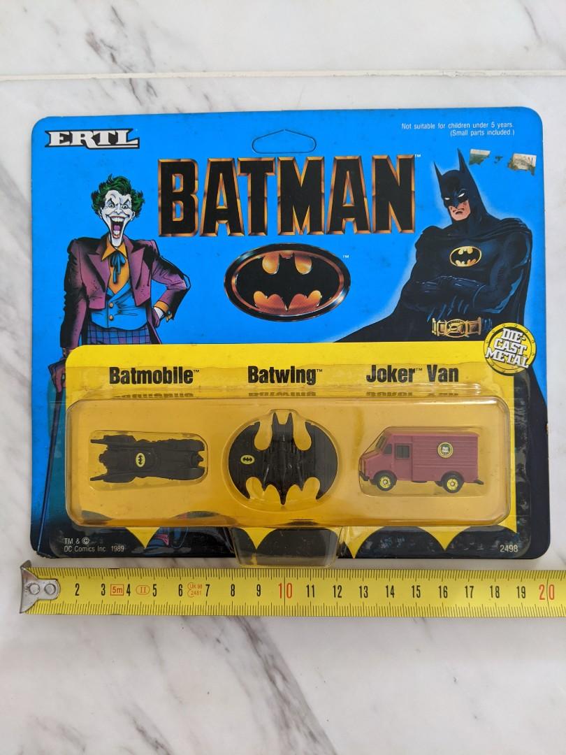 Batman batmobile batwing joker van die cast metal, Hobbies & Toys, Toys ...