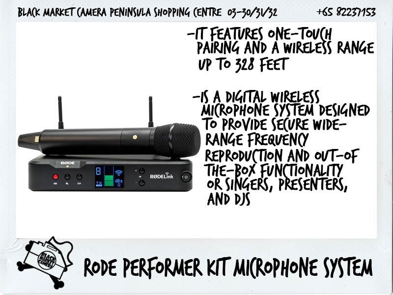 [BMC] Rode Performer Kit Digital Wireless Microphone System, Audio ...