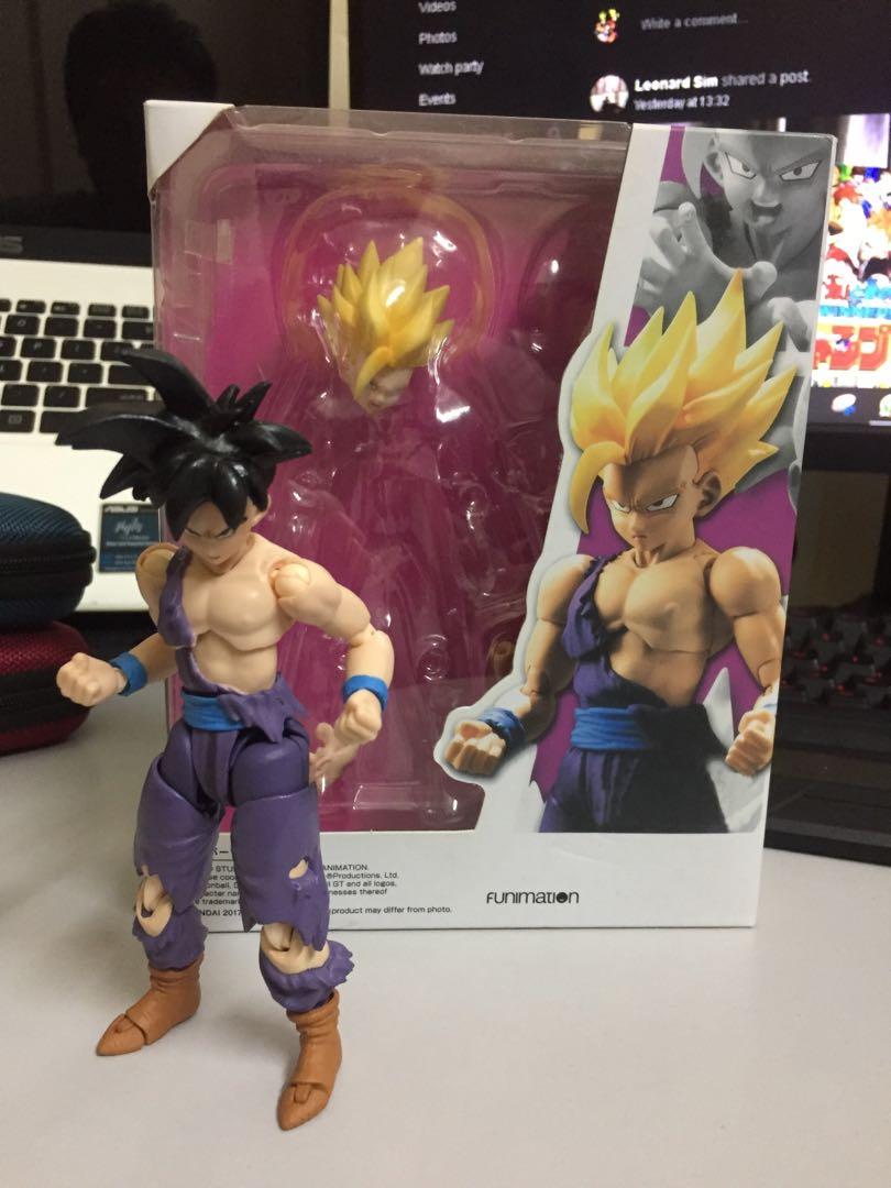 Bootleg shf battle damage gohan, Hobbies & Toys, Toys & Games on Carousell