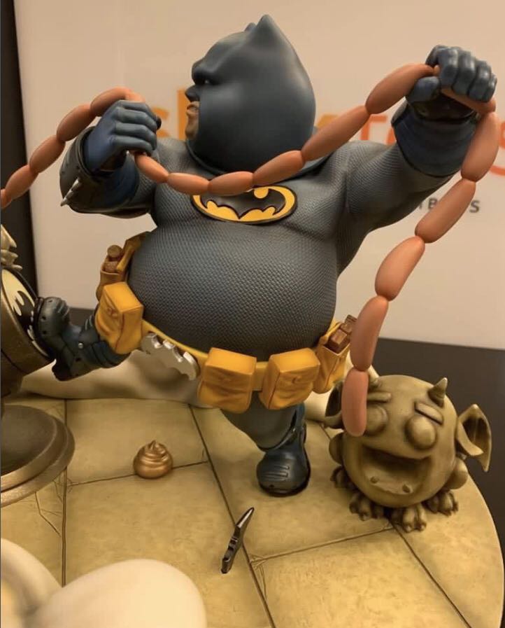 CO Signature Batman (With Golden Poop), Hobbies & Toys, Toys & Games on ...