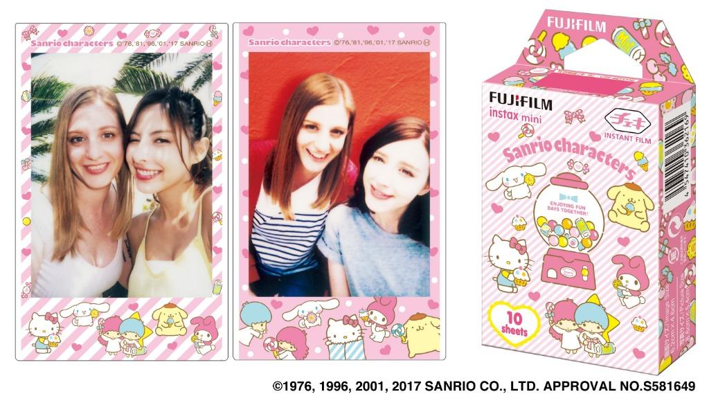 Fujifilm Instax mini Sanrio instant film, Photography, Cameras on Carousell