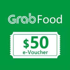 Grabfood $50 voucher, Tickets & Vouchers, Vouchers on Carousell