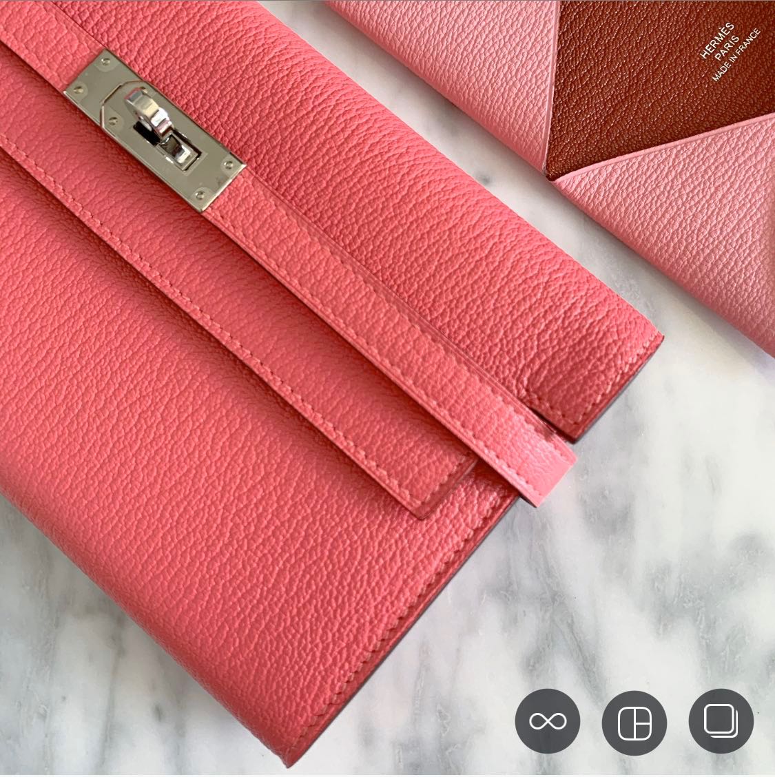 Hermes Kelly Long Wallet, Women's Fashion, Bags & Wallets, Purses ...