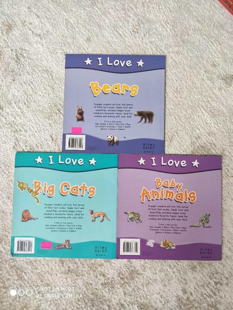 I Love Animal Series, Hobbies & Toys, Books & Magazines, Fiction & Non ...