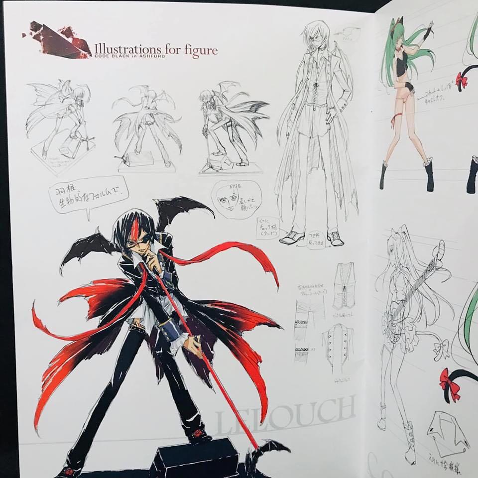 Ichiban Kuji Code Geass Code Black in Ashford Premium Booklet, Hobbies ...