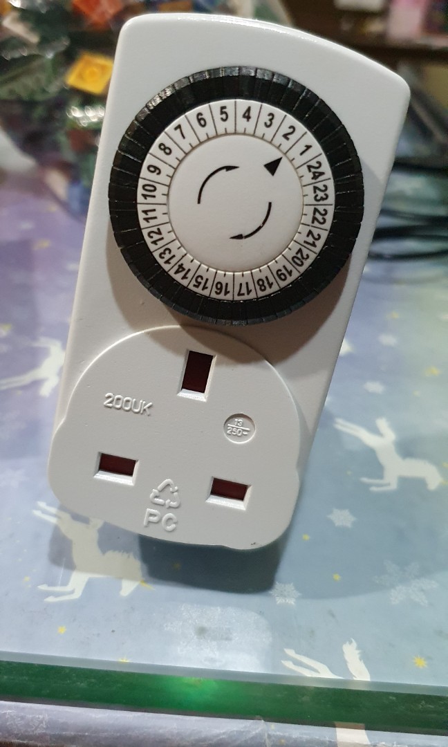 Ikea Socket with timer, TV & Home Appliances, Electrical, Adaptors ...