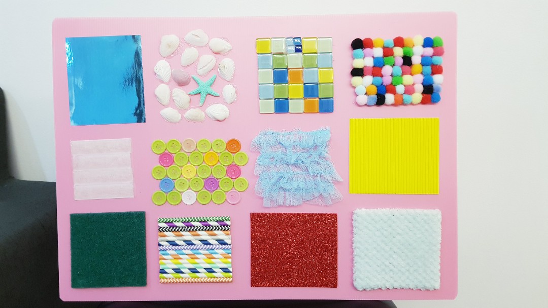 BUSY BOARD; TEXTURE BOARD; SENSORY BOARD, Hobbies & Toys, Toys & Games ...