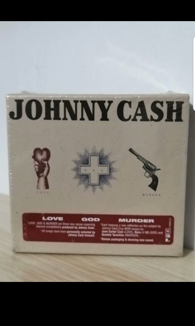 Johnny Cash - Love, God, Murder Collector's Edition, Limited Edition ...