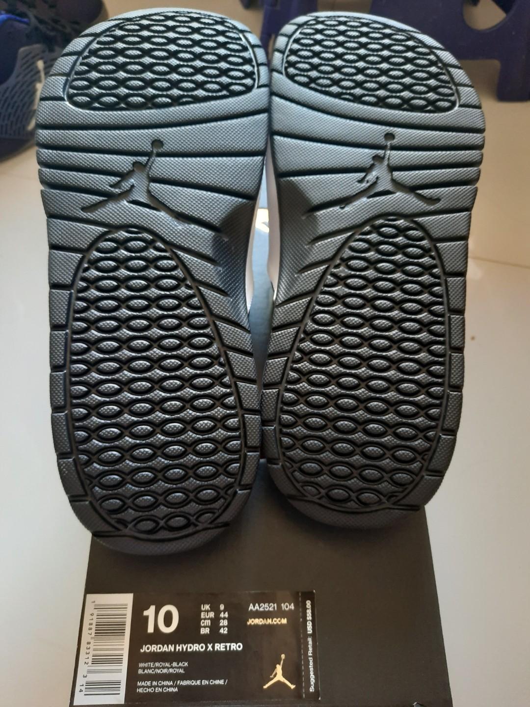 Jordan Hydro X retro, Men's Fashion, Footwear, Slippers & Slides on ...