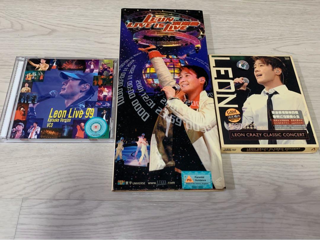 Leon Lai concert vcds, Hobbies & Toys, Music & Media, CDs & DVDs on ...