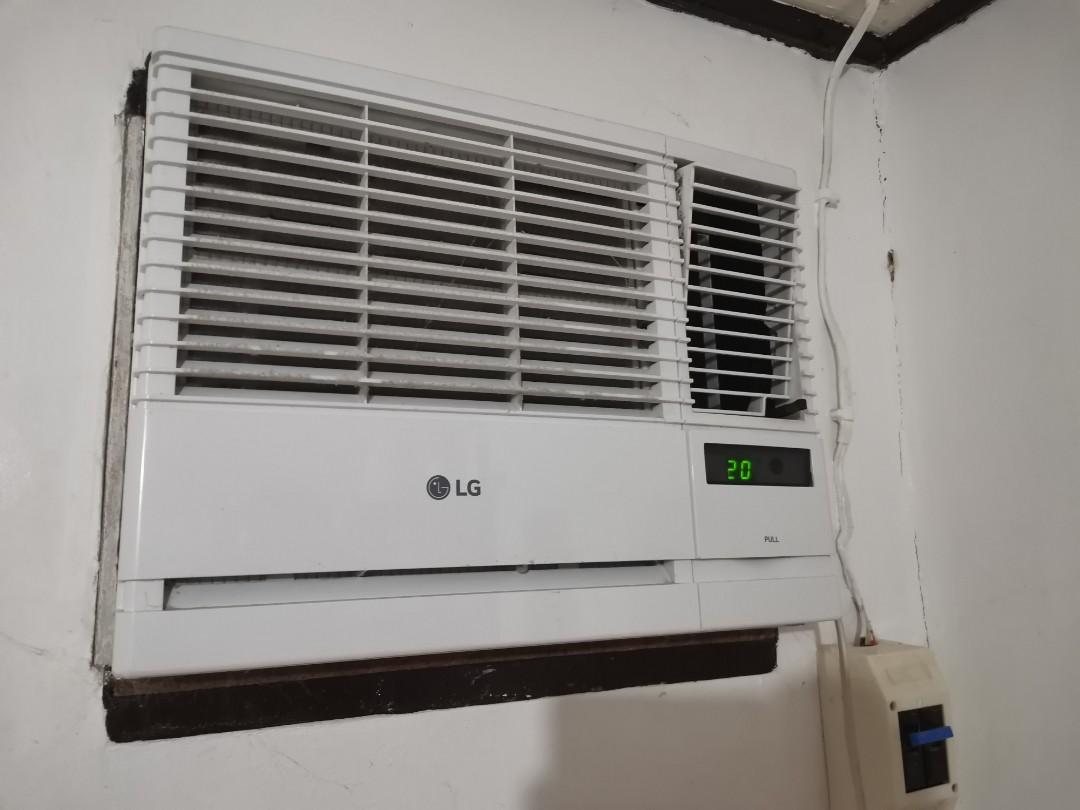 LG 1hp Aircon (non-inverter) Window Type with Remote, TV & Home ...