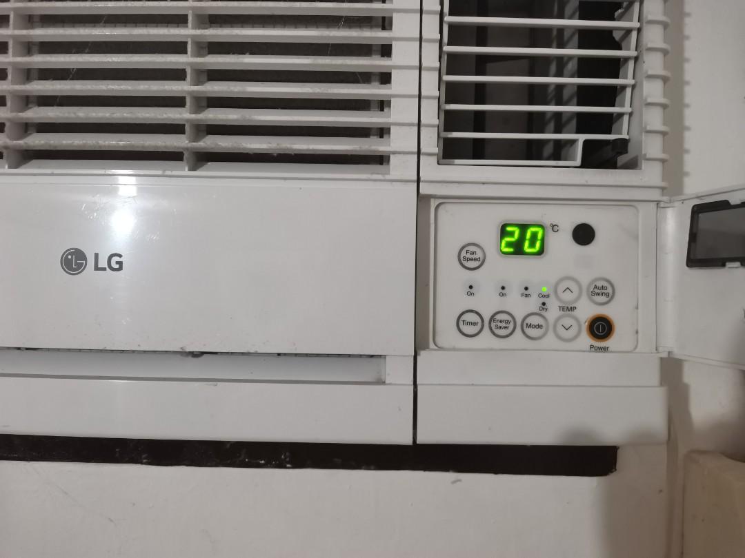 LG 1hp Aircon (non-inverter) Window Type with Remote, TV & Home ...