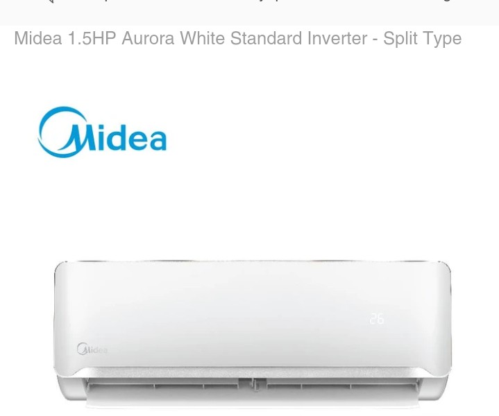 midea split type inverter aircon free installation and delivery, TV ...