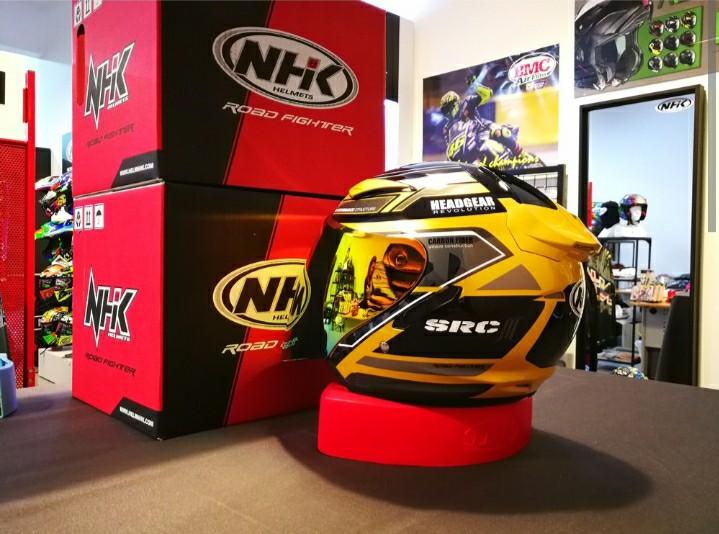 NHK R1 V2 TOURING (GOLD& SILVER), Motorcycles, Motorcycle Apparel on ...