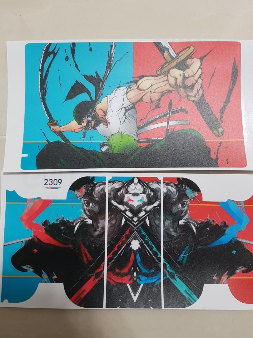 Nintendo switch sticker one piece skin, Video Gaming, Video Game ...