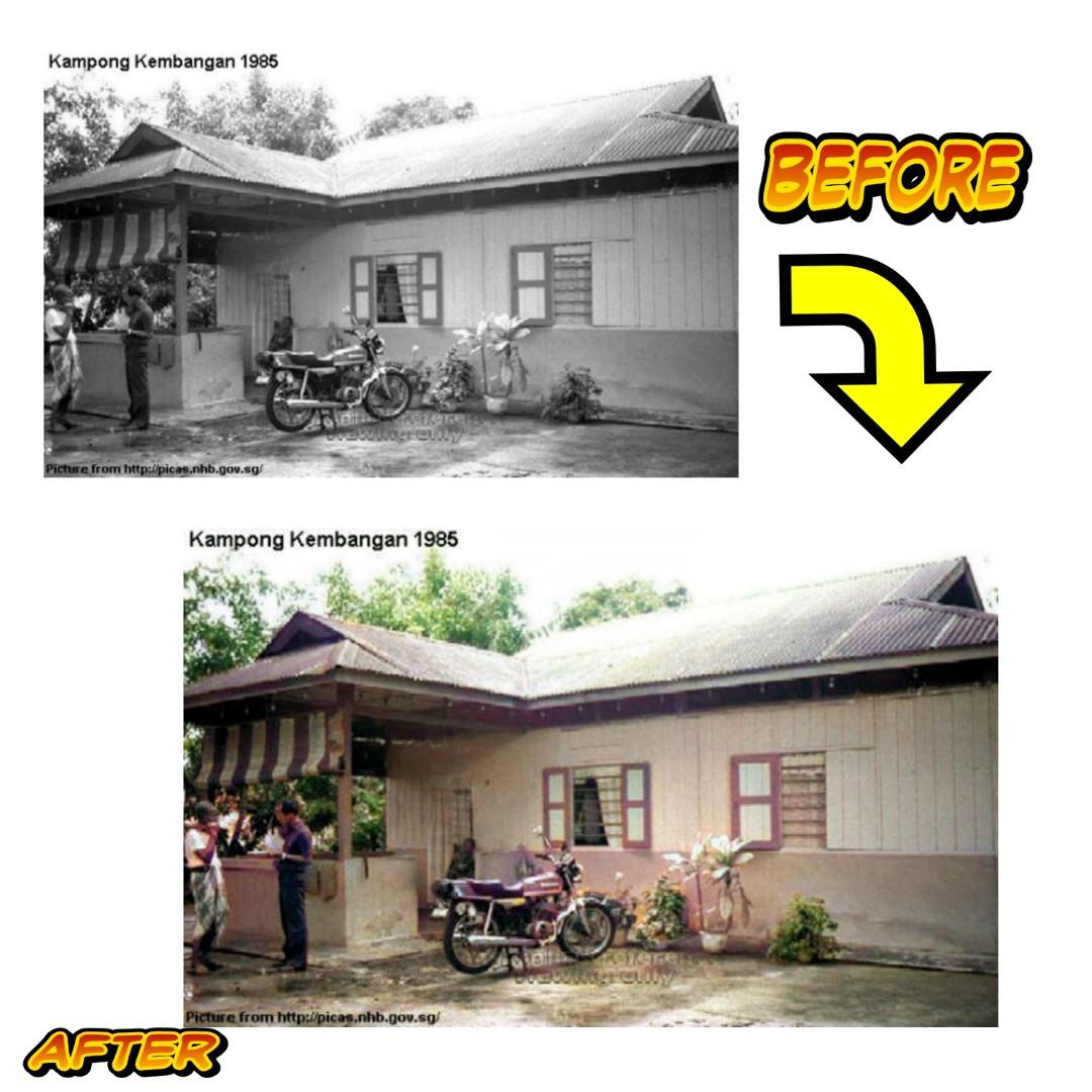 Old Pictures Restoration, Hobbies & Toys, Stationery & Craft, Art ...