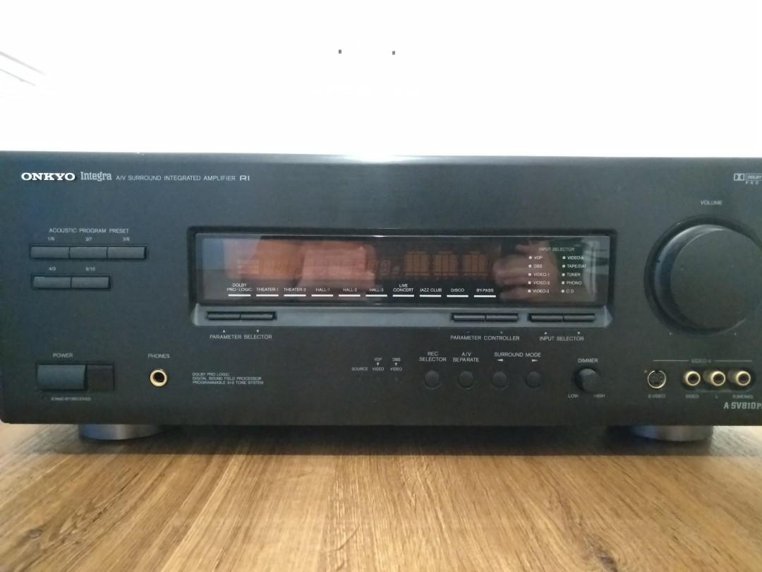 Onkyo A-SV810PRO Amplifier, Audio, Soundbars, Speakers & Amplifiers on ...