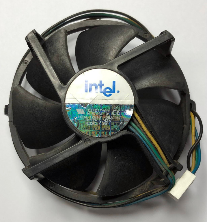 Original Nidec Intel CPU stock fan only LGA 775 heatsink not included ...