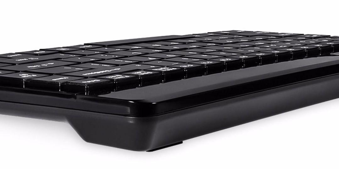 Perixx PERIBOARD-409U Wired USB Mini Keyboard, Portable Compact ...