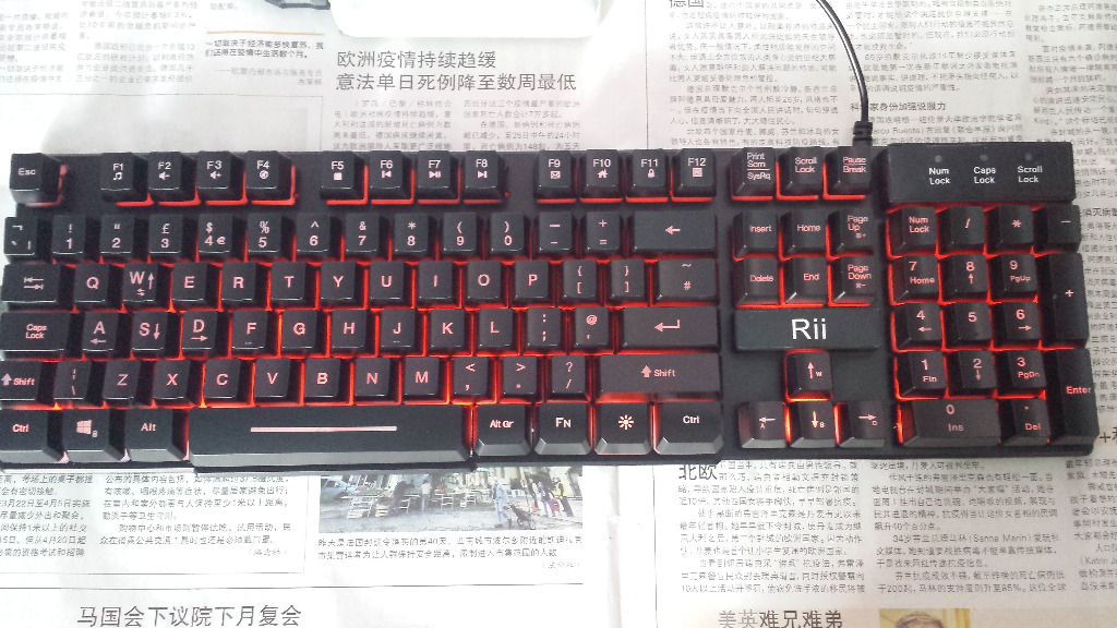 Rii RK100 keyboard, Electronics, Computer Parts & Accessories on Carousell
