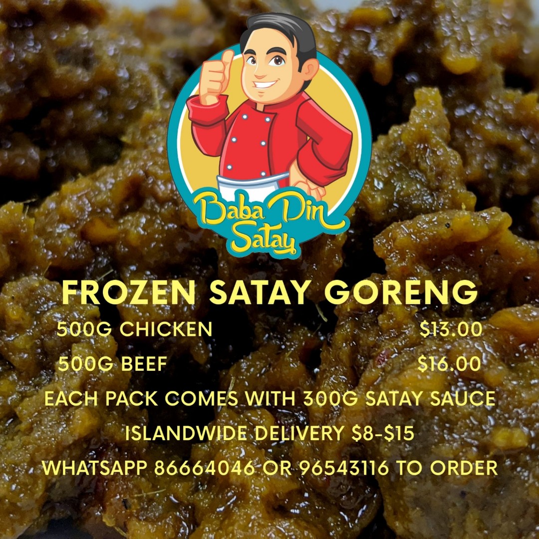 FROZEN SATAY GORENG, Food & Drinks, Local F&Bs, Halal on Carousell