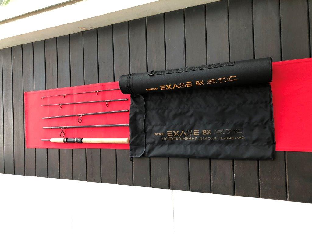 SHIMANO Exage BX S.T.C. Travel concept Spinning fishing rod, Sports ...