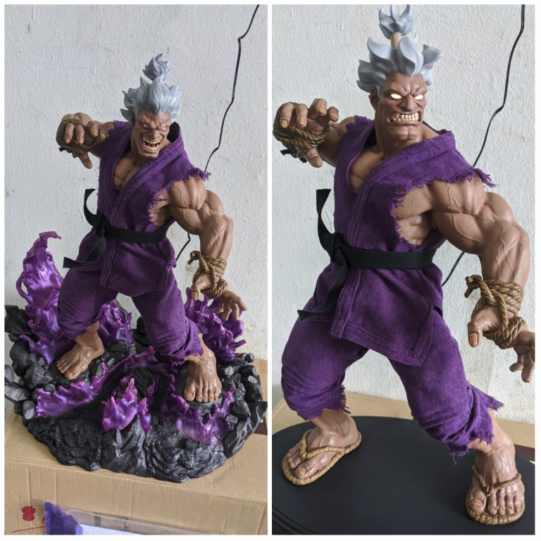 Sideshow Collectibles Shin Akuma 10 Year Ultimate Statue by Pop Culture ...