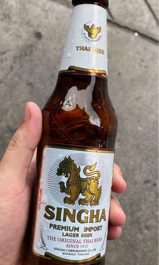 Singha beer short expiry, Food & Drinks, Alcoholic Beverages on Carousell