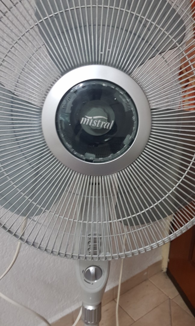Standing Fan (white colour), Furniture & Home Living, Lighting & Fans ...