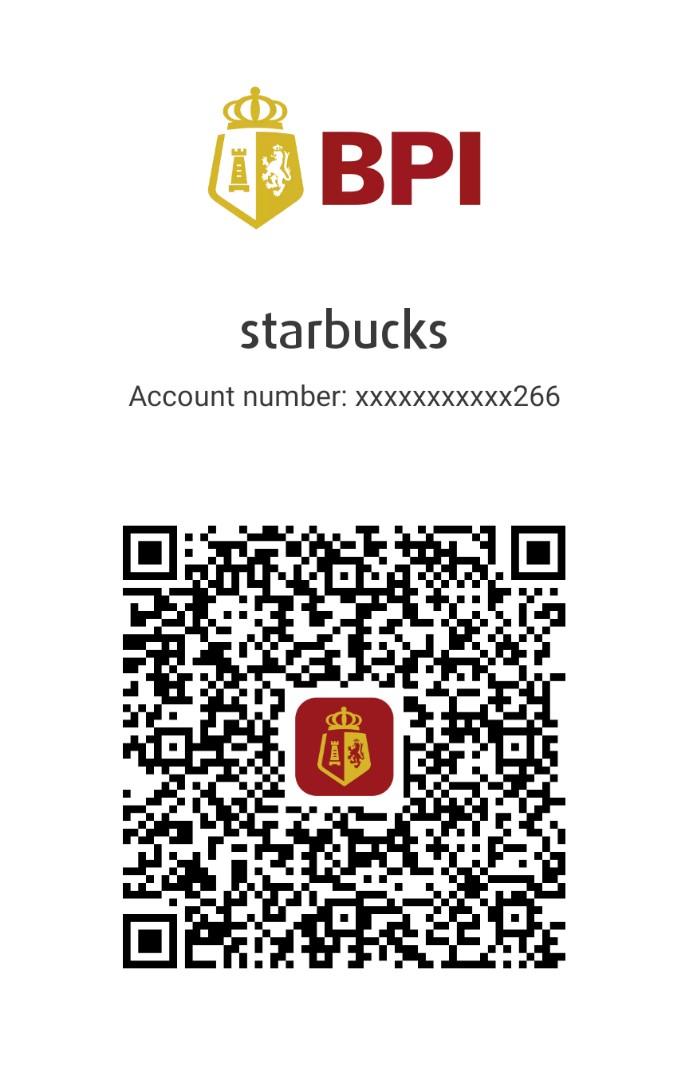 Starbucks PH Cards 2nd rectangular matrix, Tickets & Vouchers, Store ...