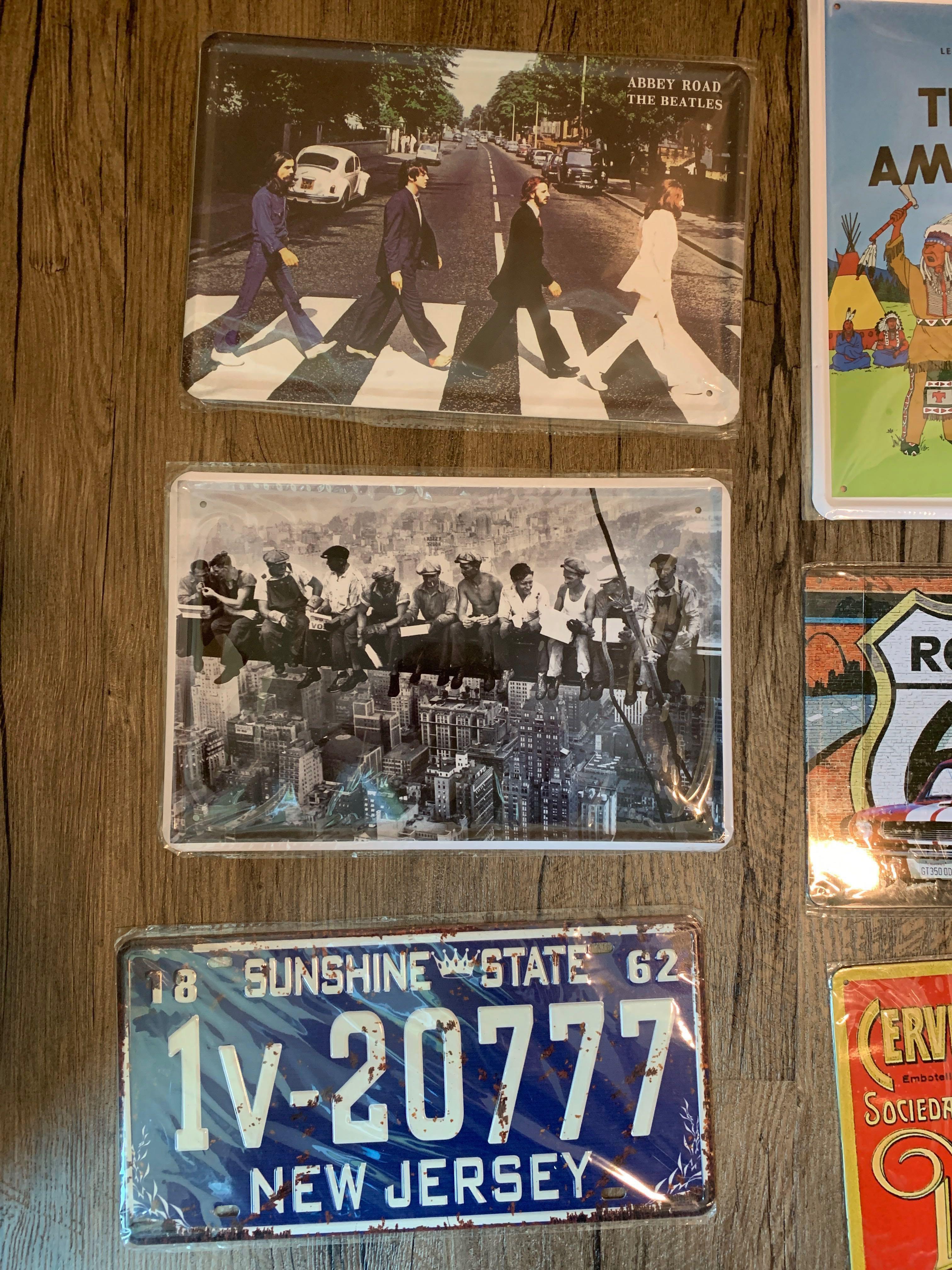 Vintage Metal Plate Print Art, Hobbies & Toys, Memorabilia ...