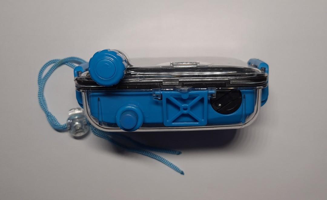 Waterproof 35mm Camera with Housing Case Blue, Photography, Cameras on ...
