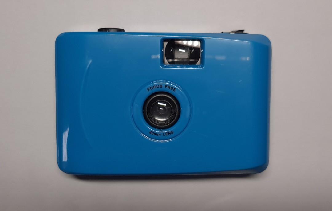 Waterproof 35mm Camera with Housing Case Blue, Photography, Cameras on ...