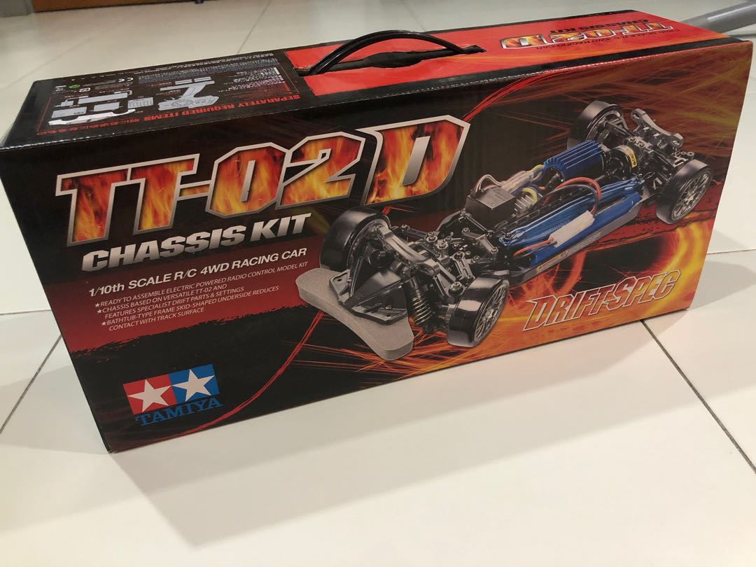 1/10 RC Tamiya TT-02D Chassis Kit, Toys & Games, Others on Carousell