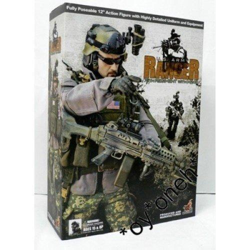 1/6 HOT TOYS US ARMY RANGER 75TH REGIMENT W/M249 GUNNER FIGURE 美國陸軍特種作戰 ...